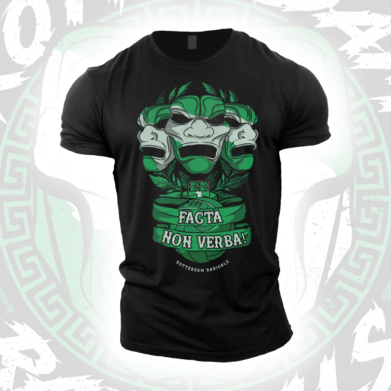 Facta Non Verba T-shirt – Rotterdam Radicals